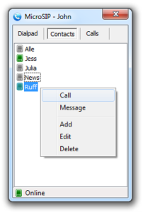 MicroSIP | HGM Network
